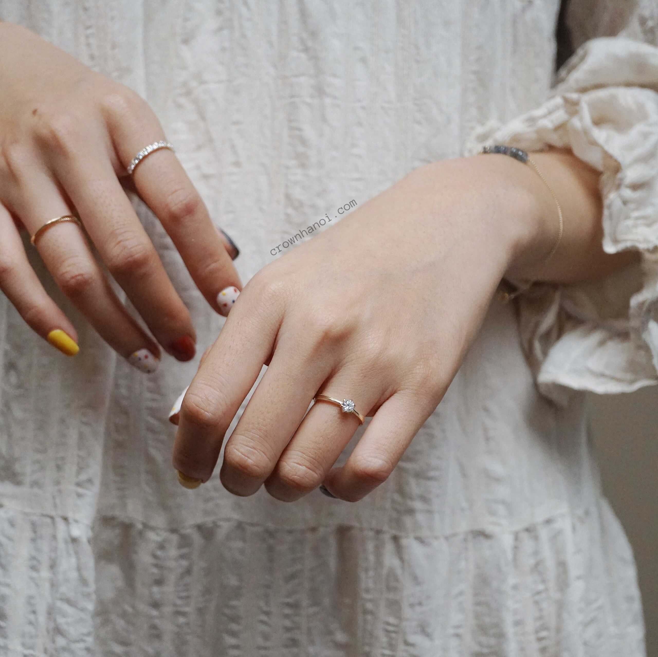 ROSEBUD RING – CROWN