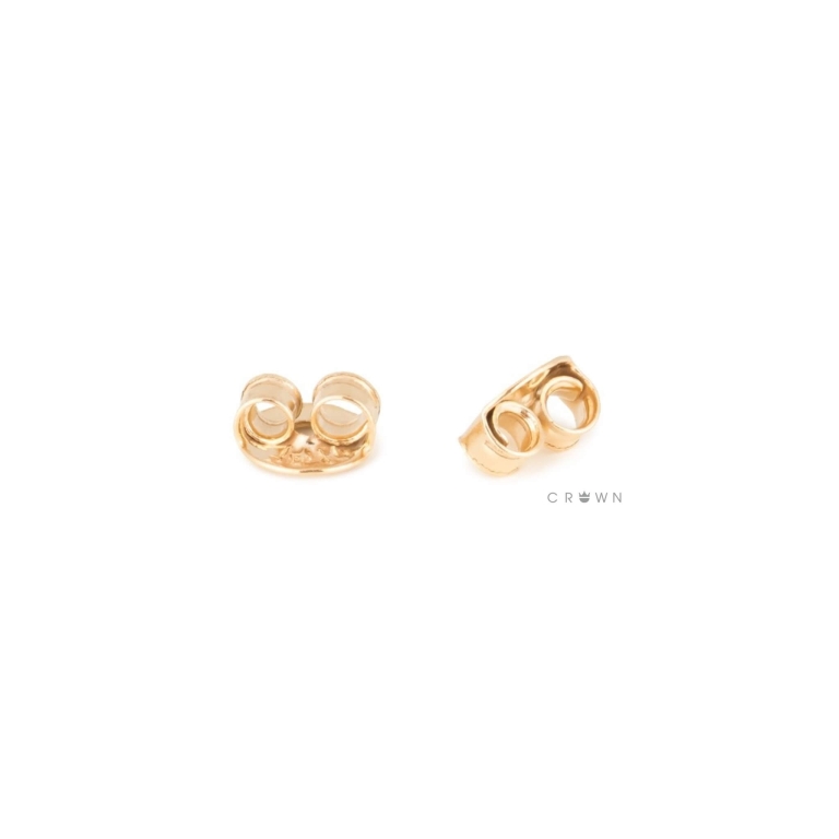 SQUARE STONE EARRINGS – CROWN