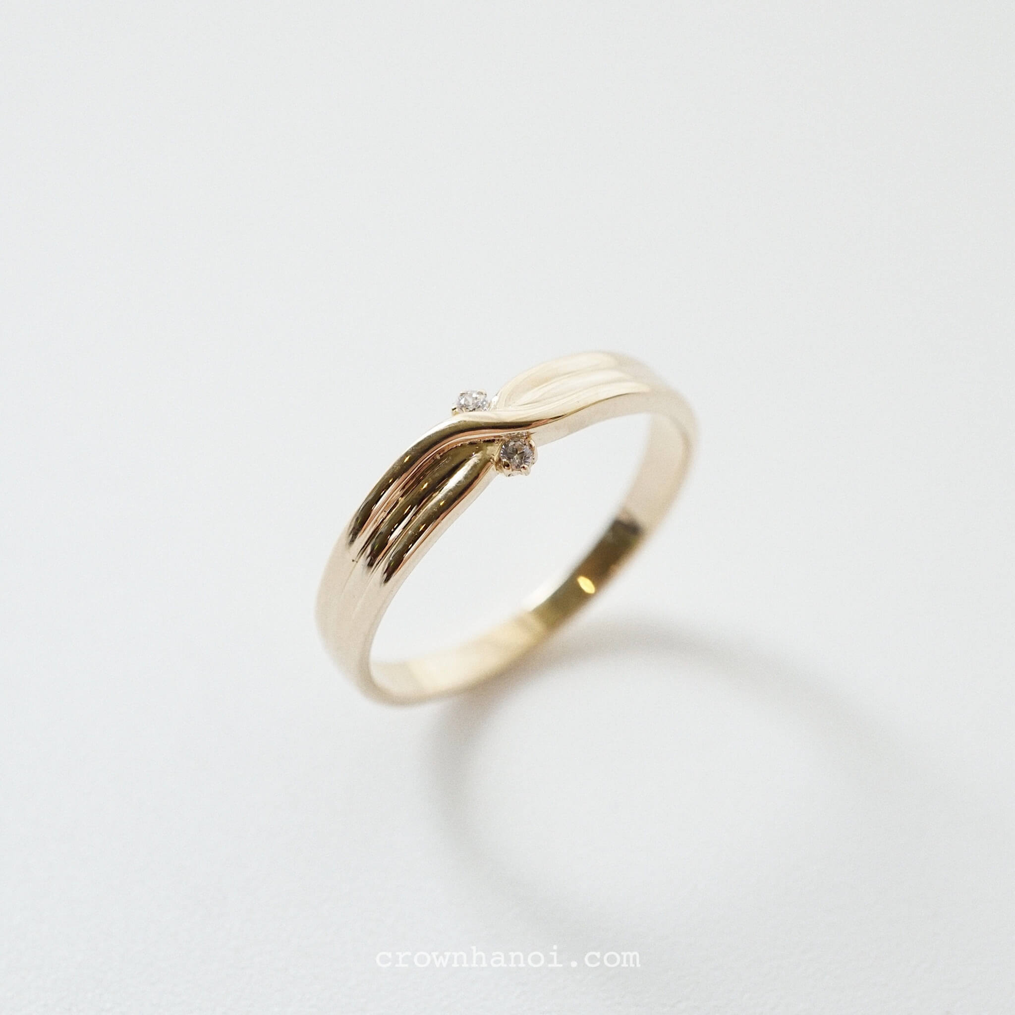 INTERTWINE COUPLE RING – CROWN