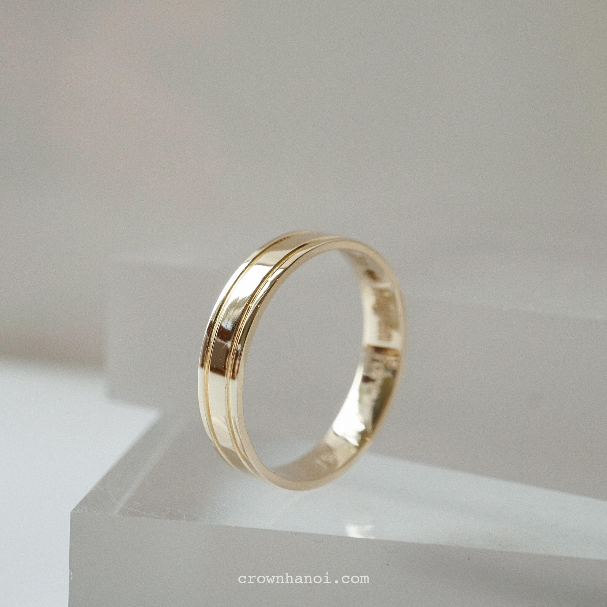 BORDER RING – 4MM & TIARA BORDER RING – CROWN