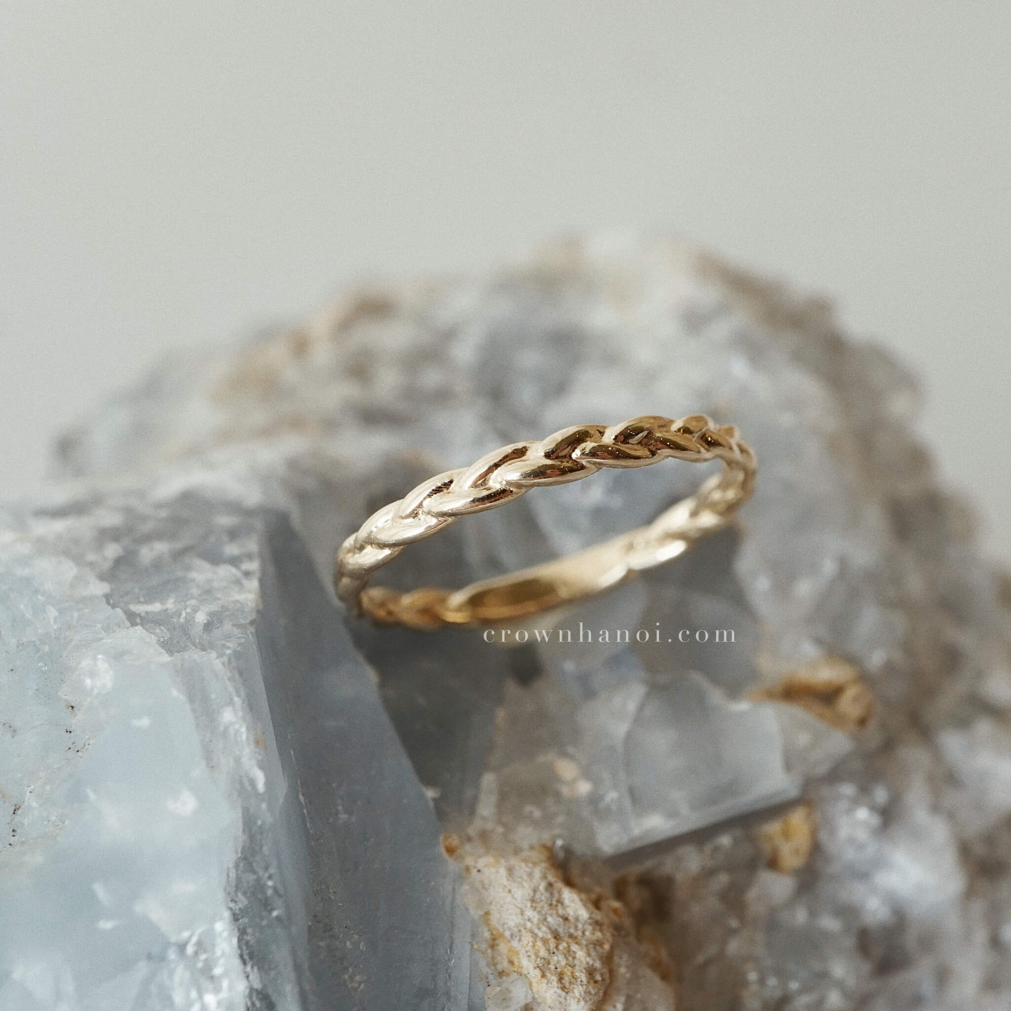 BRAID COUPLE RING – CROWN